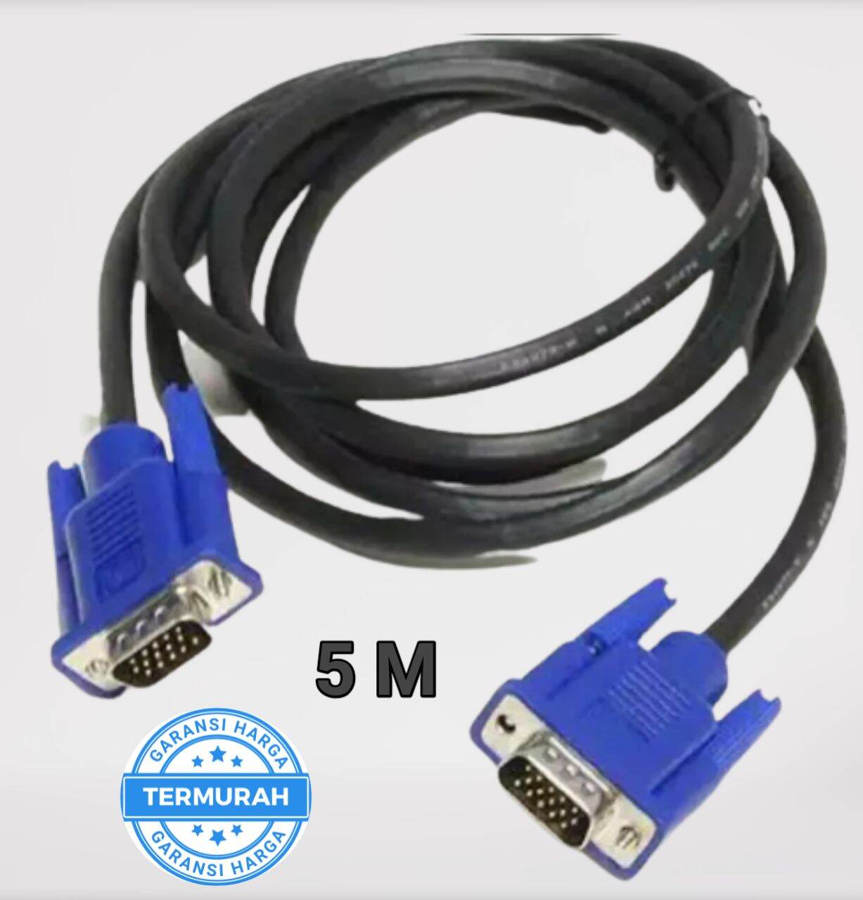 VGA kabel data proyektor5 m , Kabel laptop ke proyektor | Lazada Indonesia