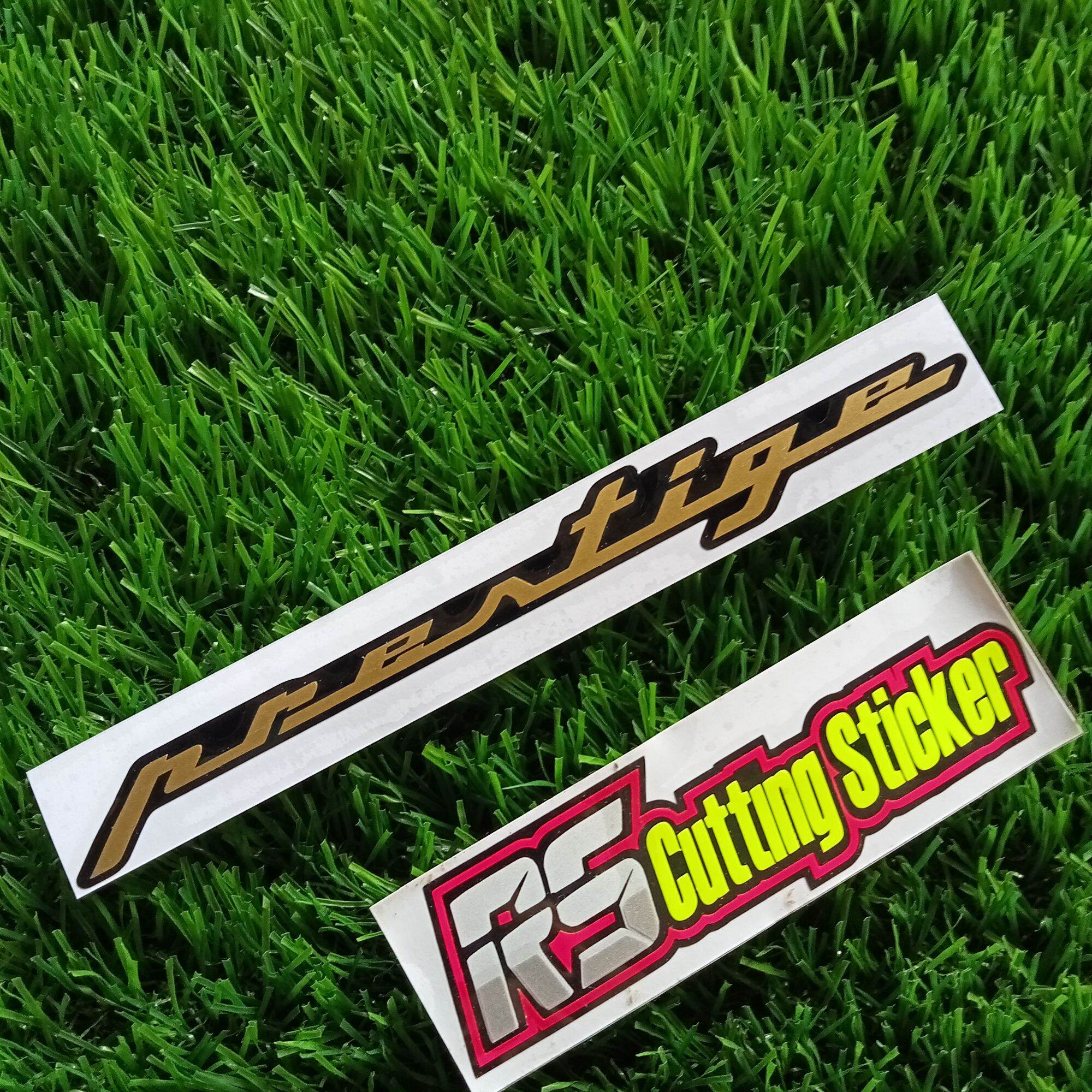 sticker prestige sticker cutting | Lazada Indonesia