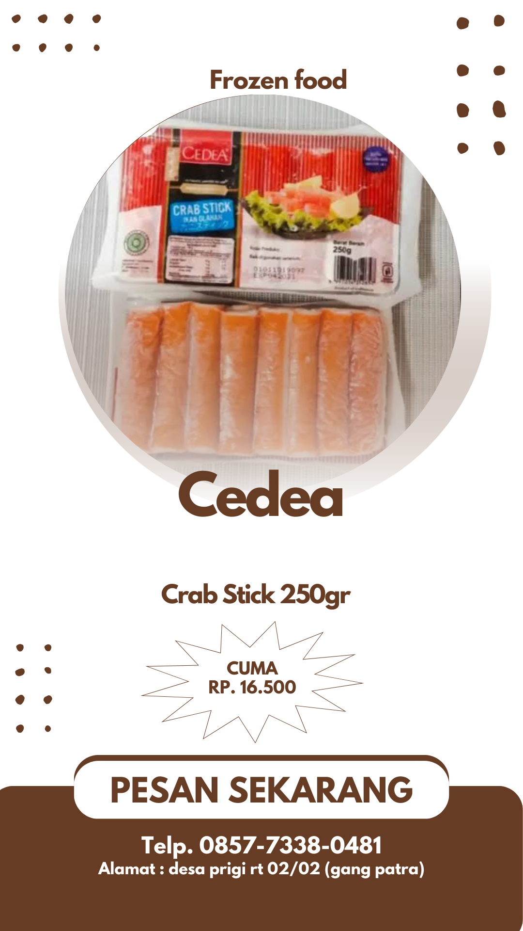cedea crab stick 250gr | Lazada Indonesia