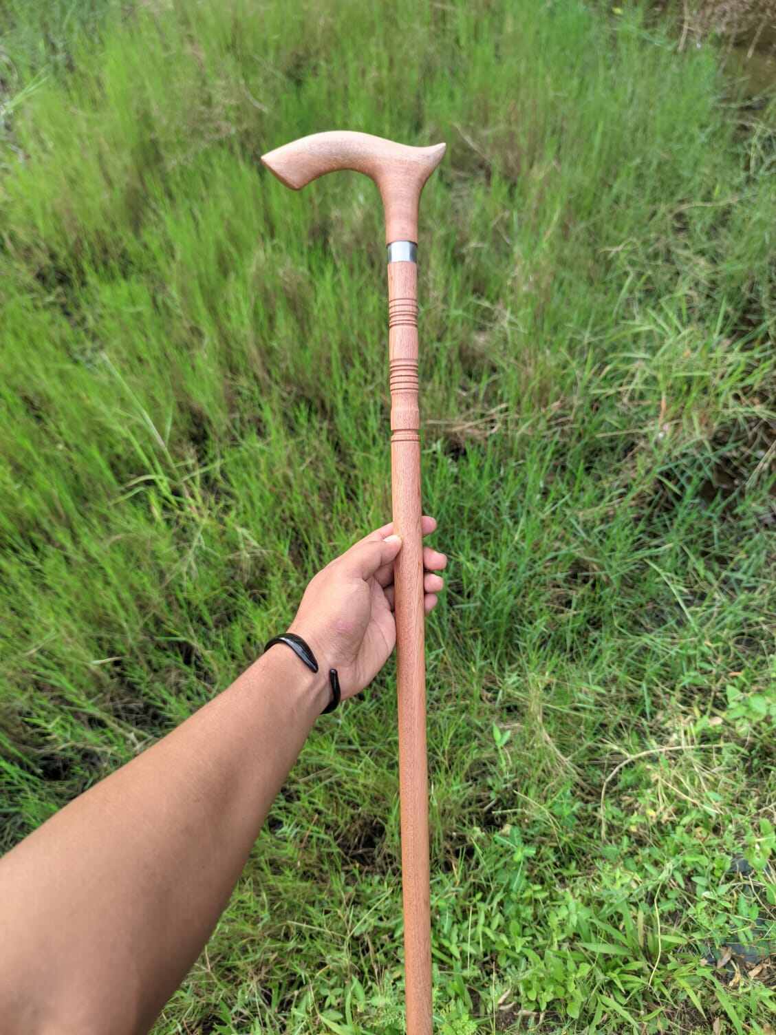 Tongkat Jalan Kayu Bidara / Tongkat Alat Bantu jalan / Tongkat jalan ...