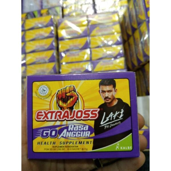 Extra joss Anggur isi 6 sachet | Lazada Indonesia