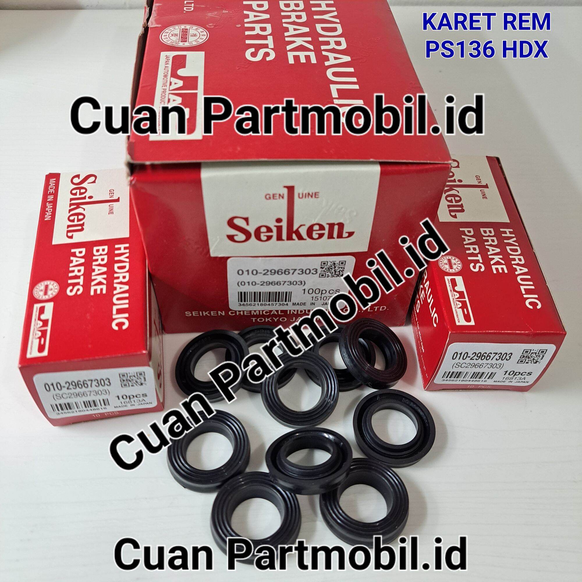 KARET REM TIPIS PS136 TURBO HDX HDL MK585602 SEIKEN | Lazada Indonesia