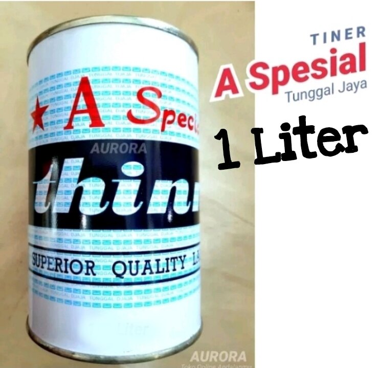 (JAWA-BALI) Thinner A Special Spesial Tunggal Jaya 1 Liter Satu Liter ...