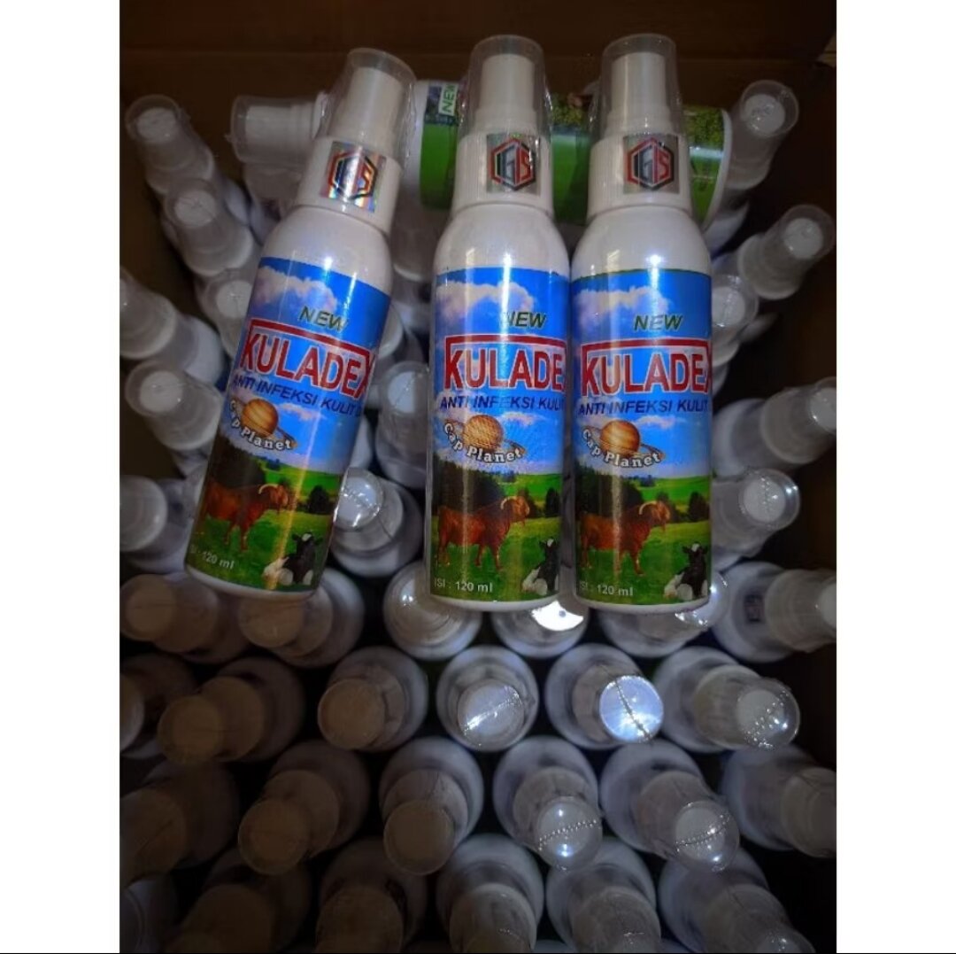 kuladex obat koreng sapi spray anti luka lalat hewan ternak sapi kerbau ...