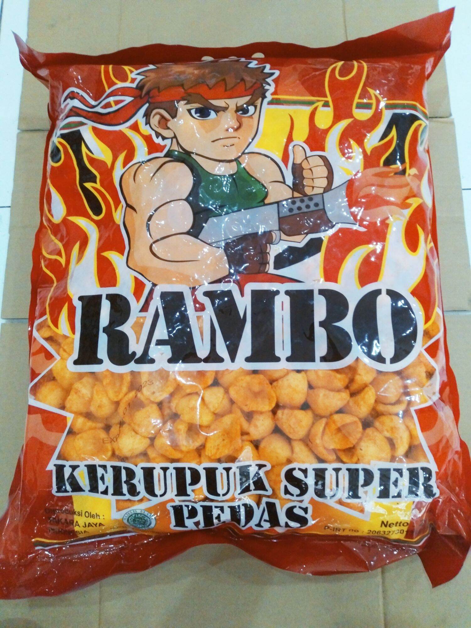 Kerupuk kerang pedas|| rambo kerang pedas | kerupuk keong| snack kerang ...