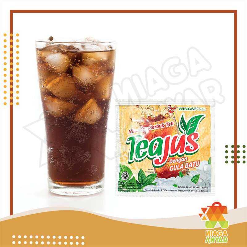 minuman serbuk tea jus gula batu, teh jus gula batu | Lazada Indonesia