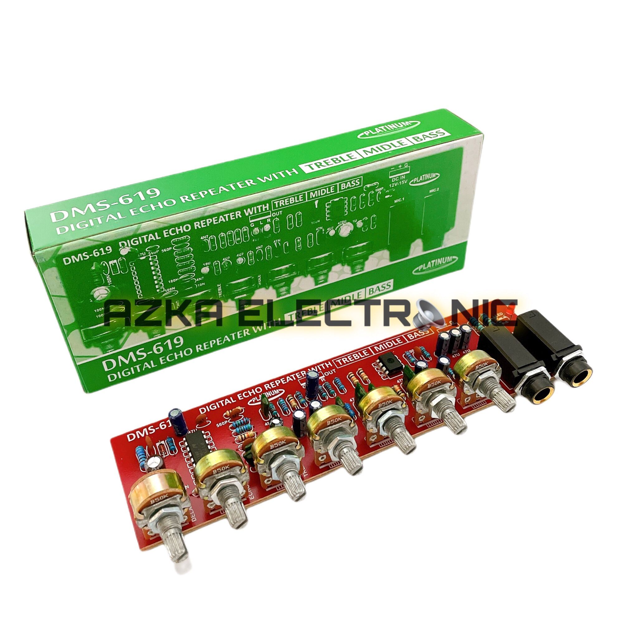 Kit Digital Echo Repeater With Tone Control DMS 619 | Lazada Indonesia