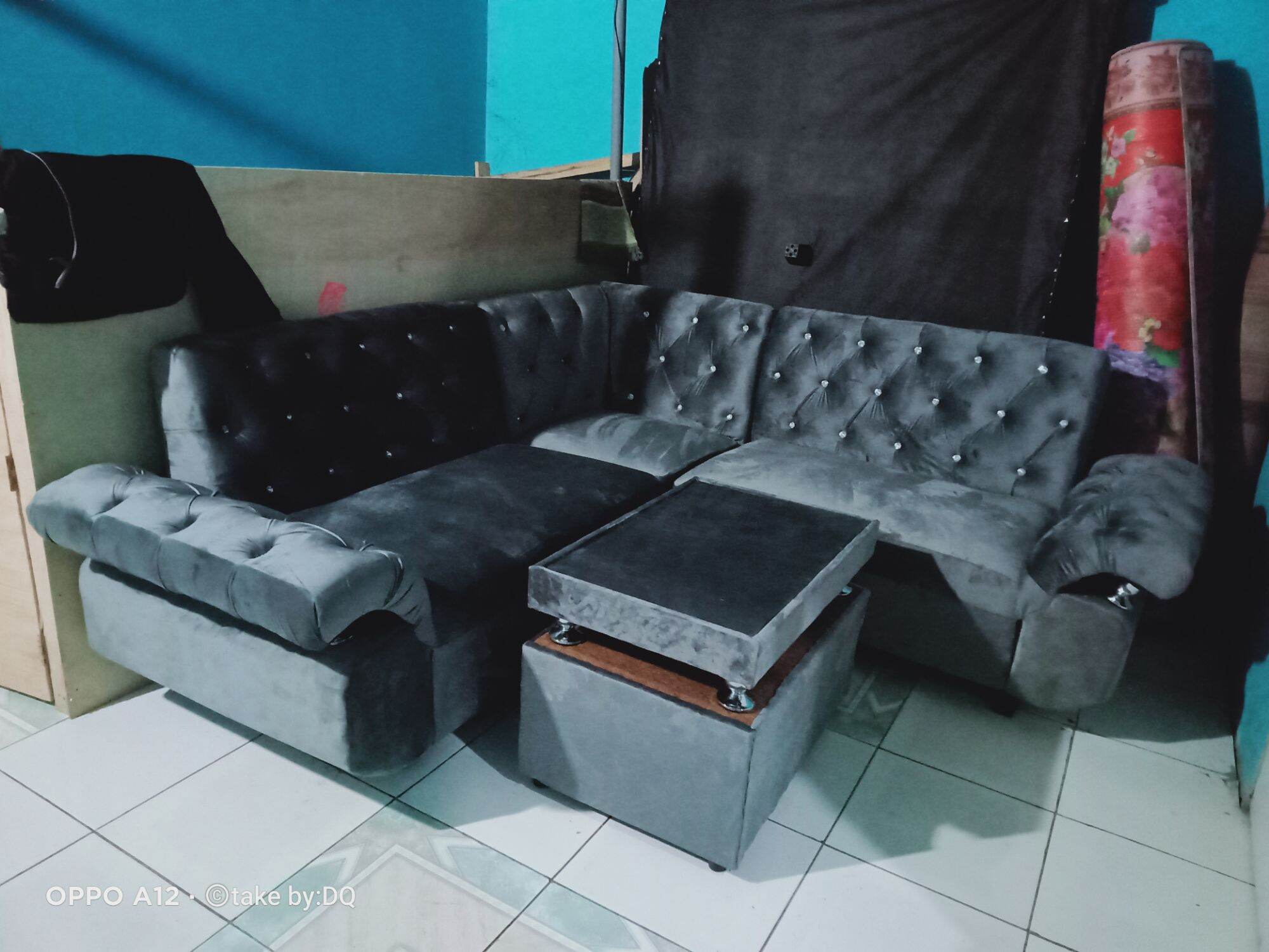 kursi sofa kancing seribu | Lazada Indonesia