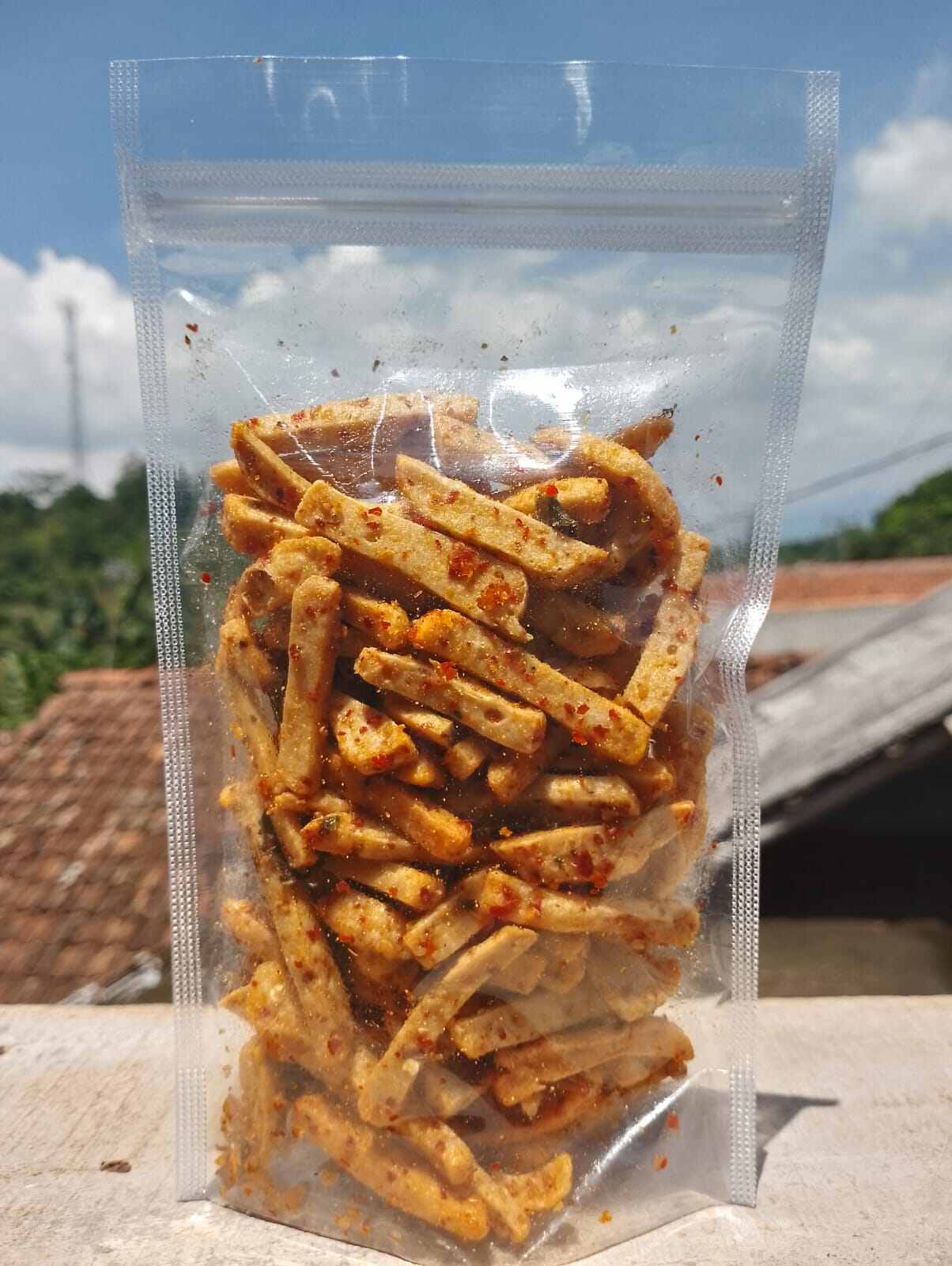 Basreng pedas daun jeruk / basreng original daun jeruk / basreng stik ...