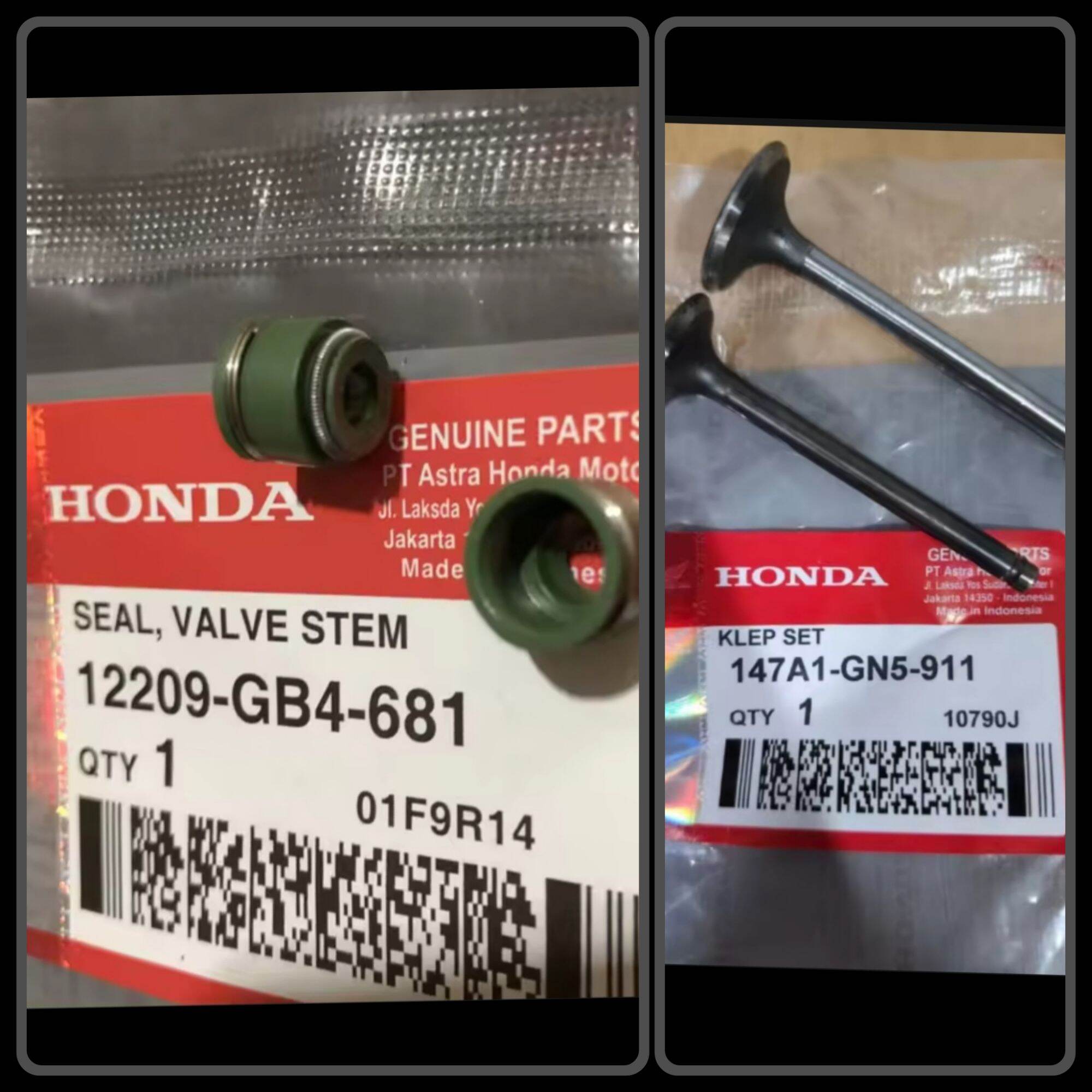 Klep set Payung klep + seal klep grand supra x prima win legenda revo ...