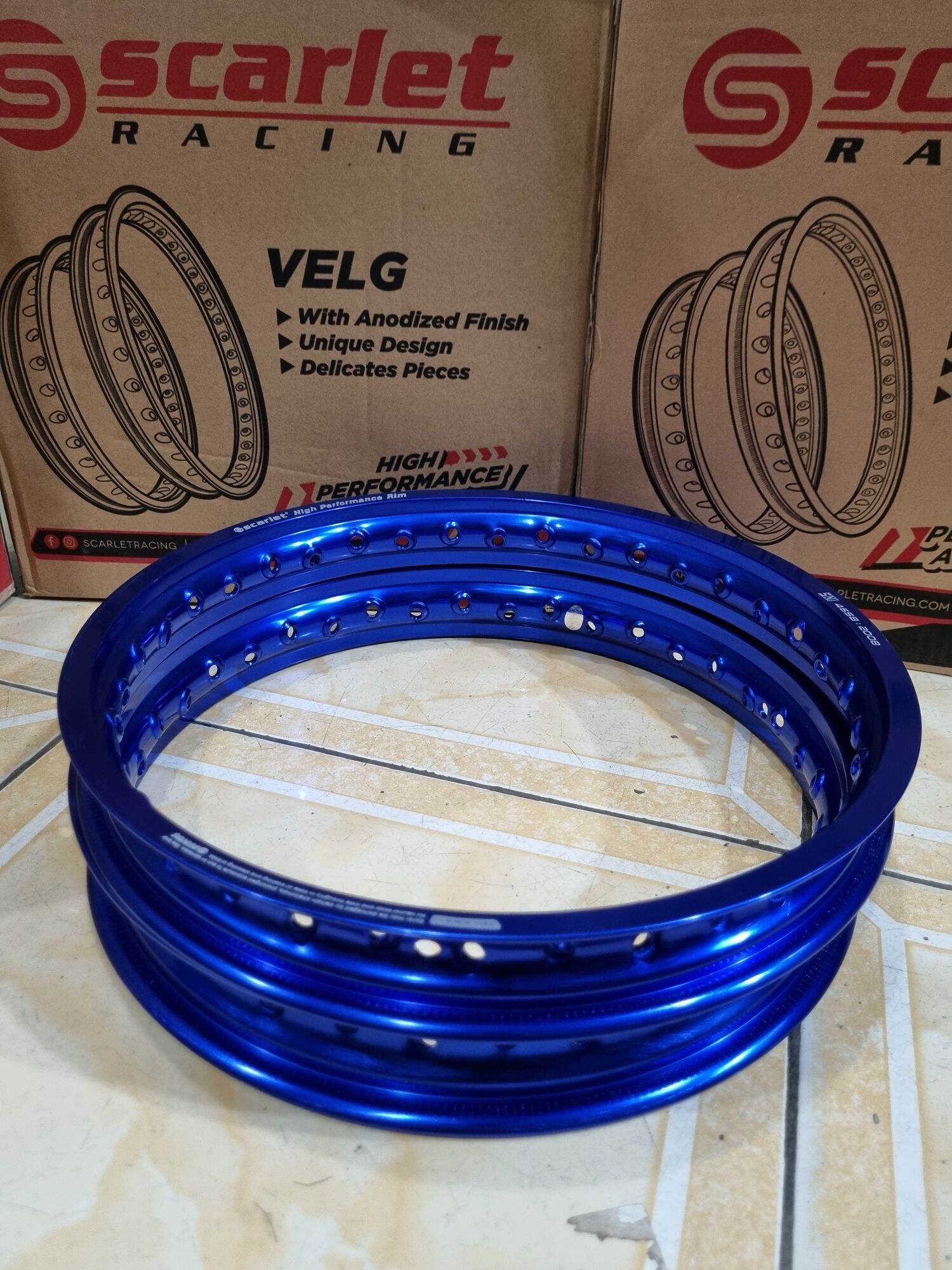 Velg Scarlet Racing Ring 14 140 160 Hole 36 Lubang Import | Lazada ...