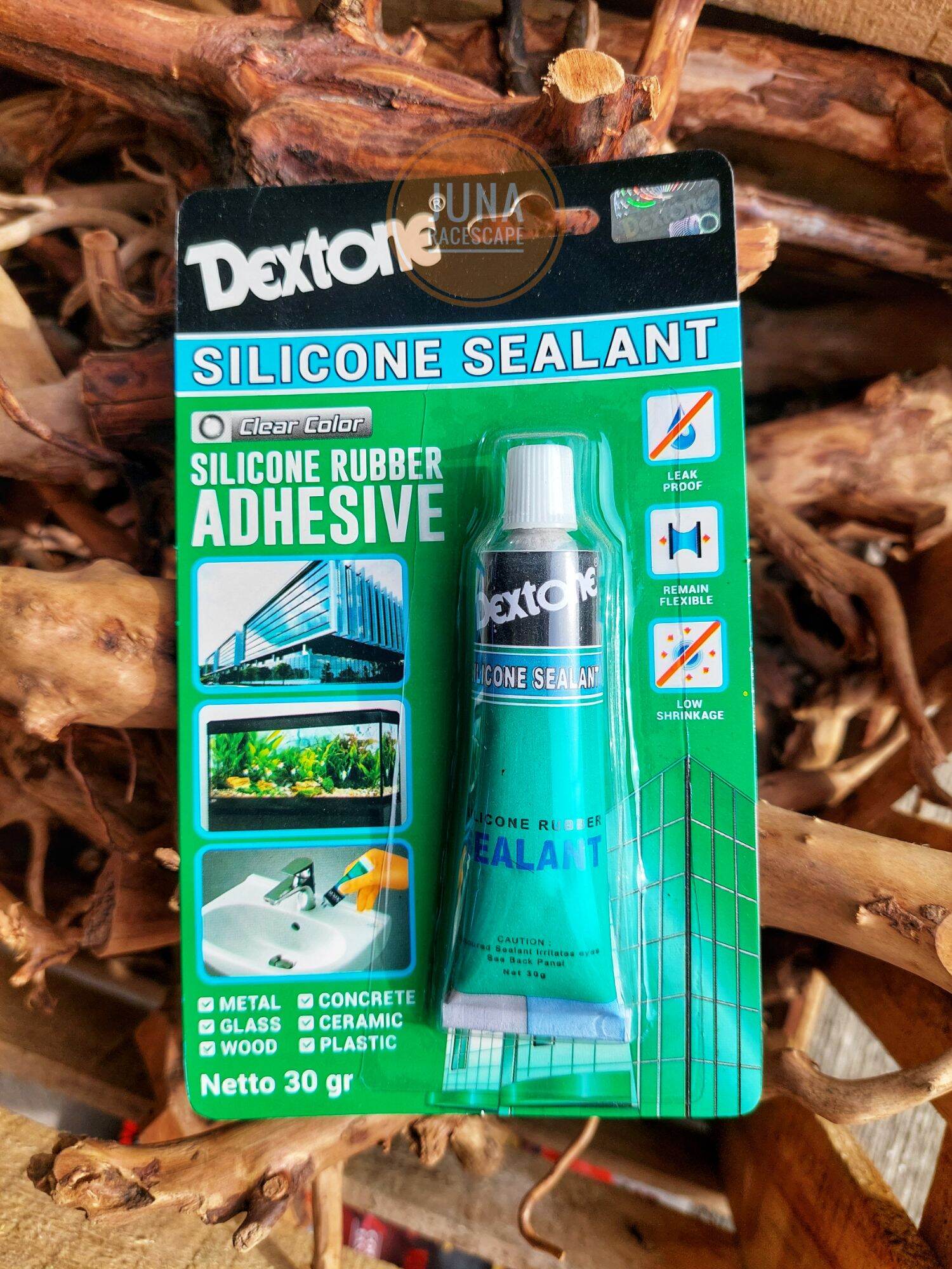 LEM KACA SILICONE SEALANT DEXTON 30 GRAM BERKUAKITAS LEM AQUARIUM ...