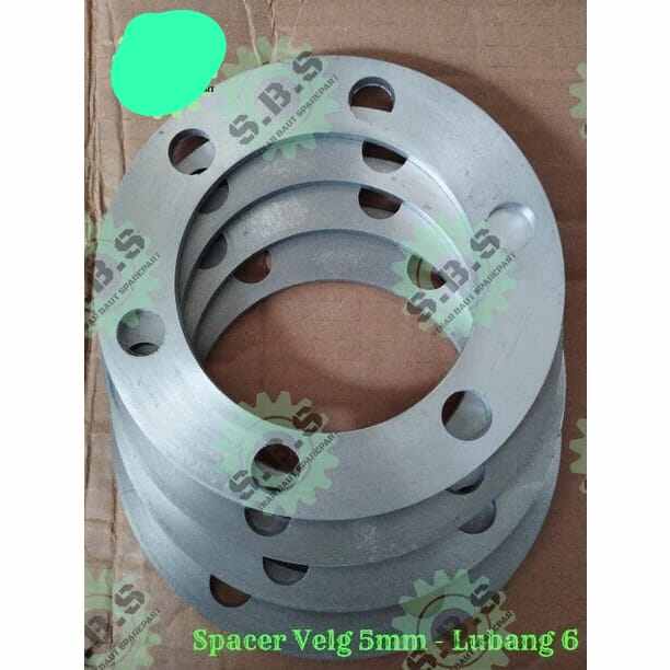 ( 1Pc ) Spacer Velg Mobil Lubang 6 - Tebal 5mm | Lazada Indonesia