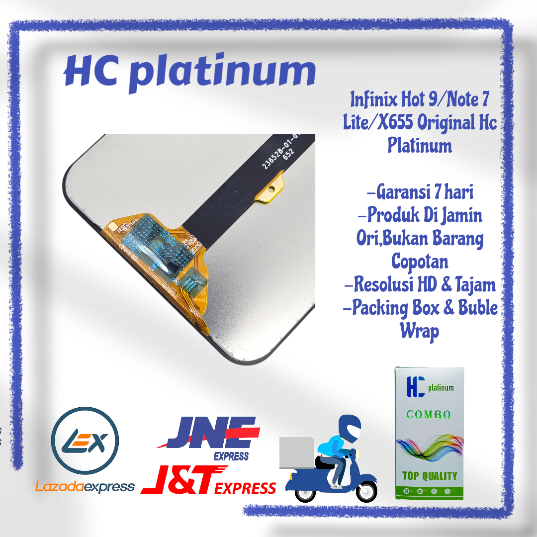 LCD TOUCHSCREE INFINIX HOT 9/X655/INFINIX NOTE 7 LITE X656 ORIGINAL ...