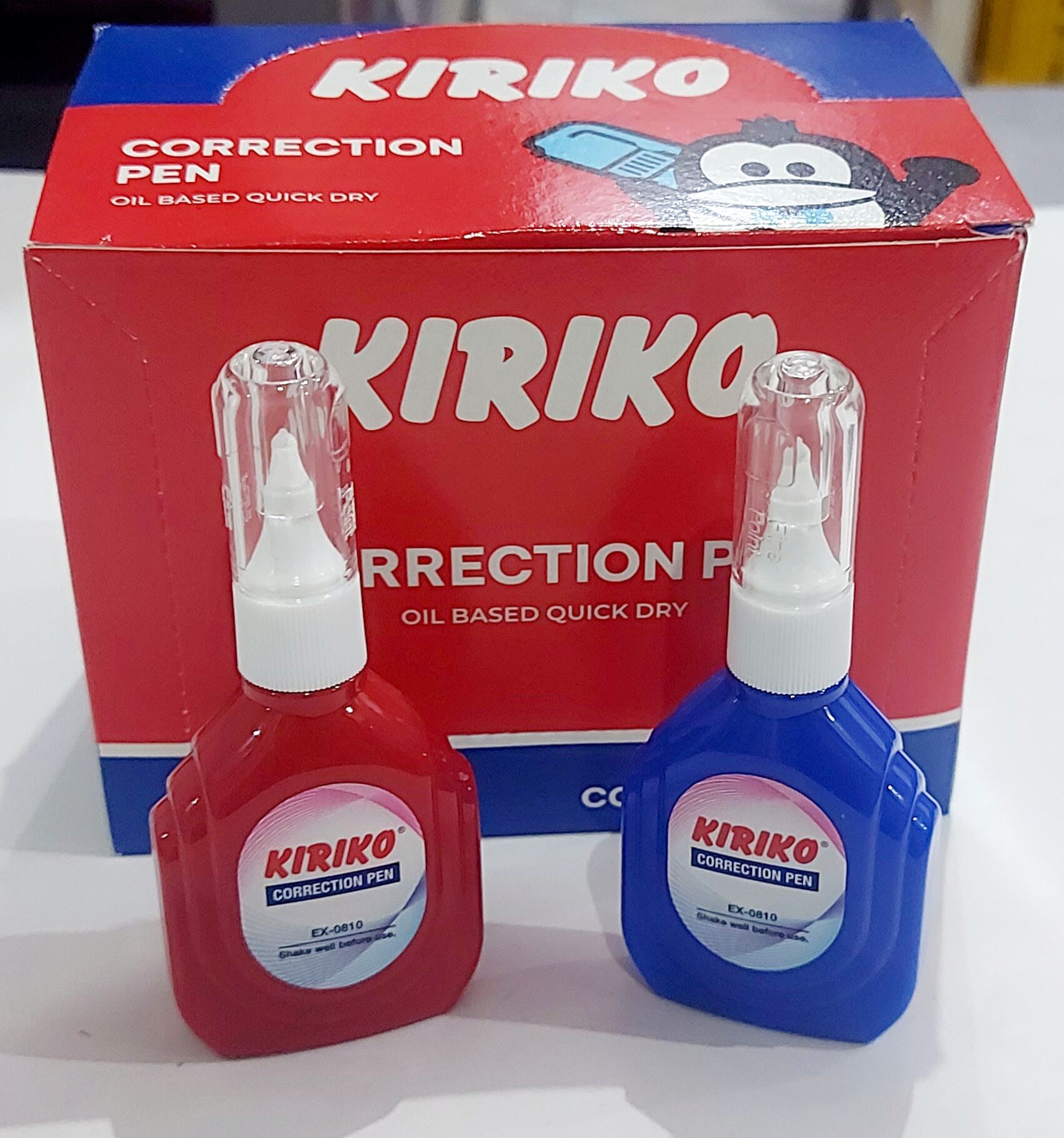 Tipe X/Correction Cair Kiriko 0810 /Penghapus pulpen | Lazada Indonesia