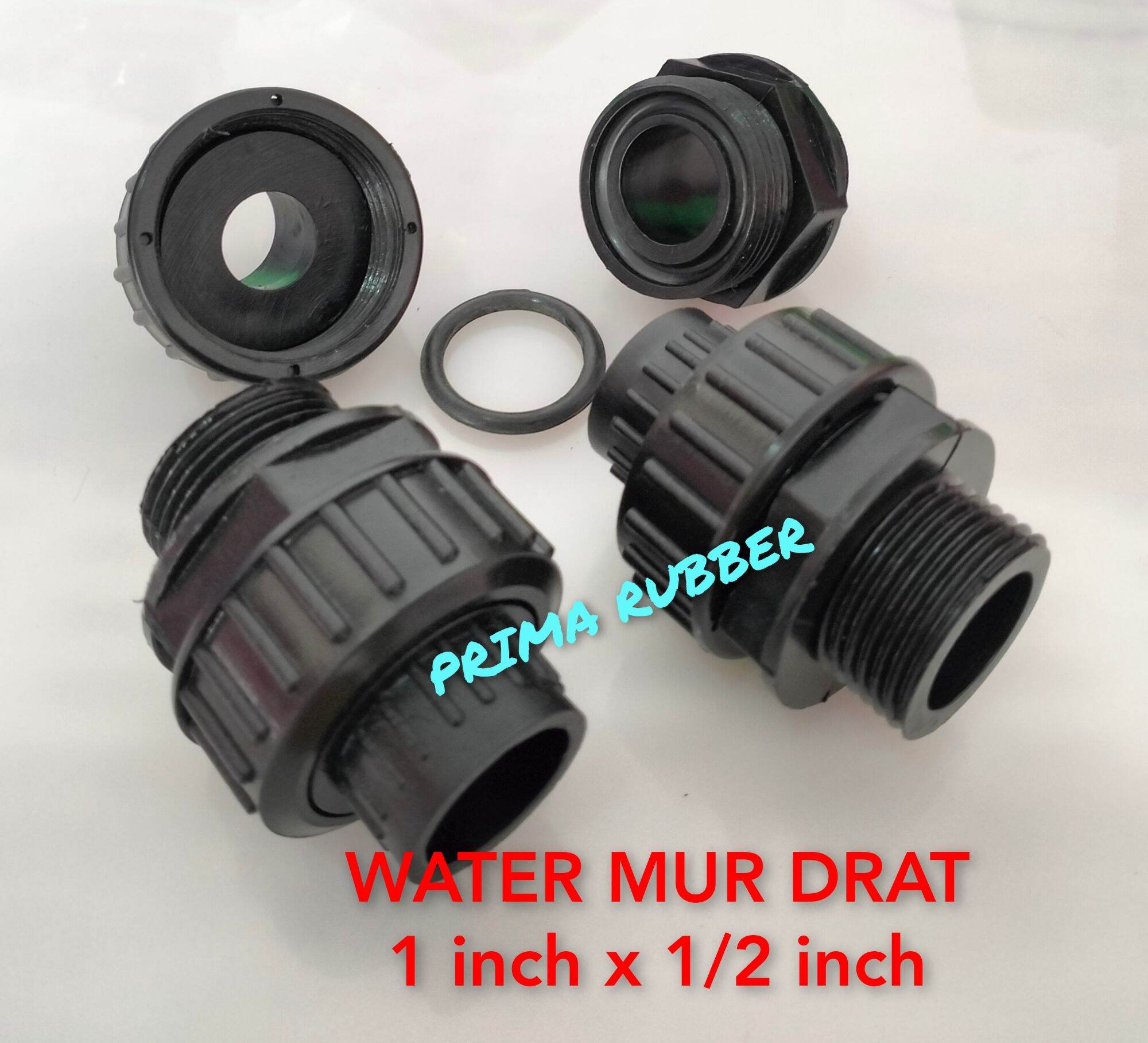 2pcs WATER MUR DRAT LUAR 1inch x 1/2inch | WATER MOOR DRAT LUAR | UNION SOCKET PVC | Lazada ...