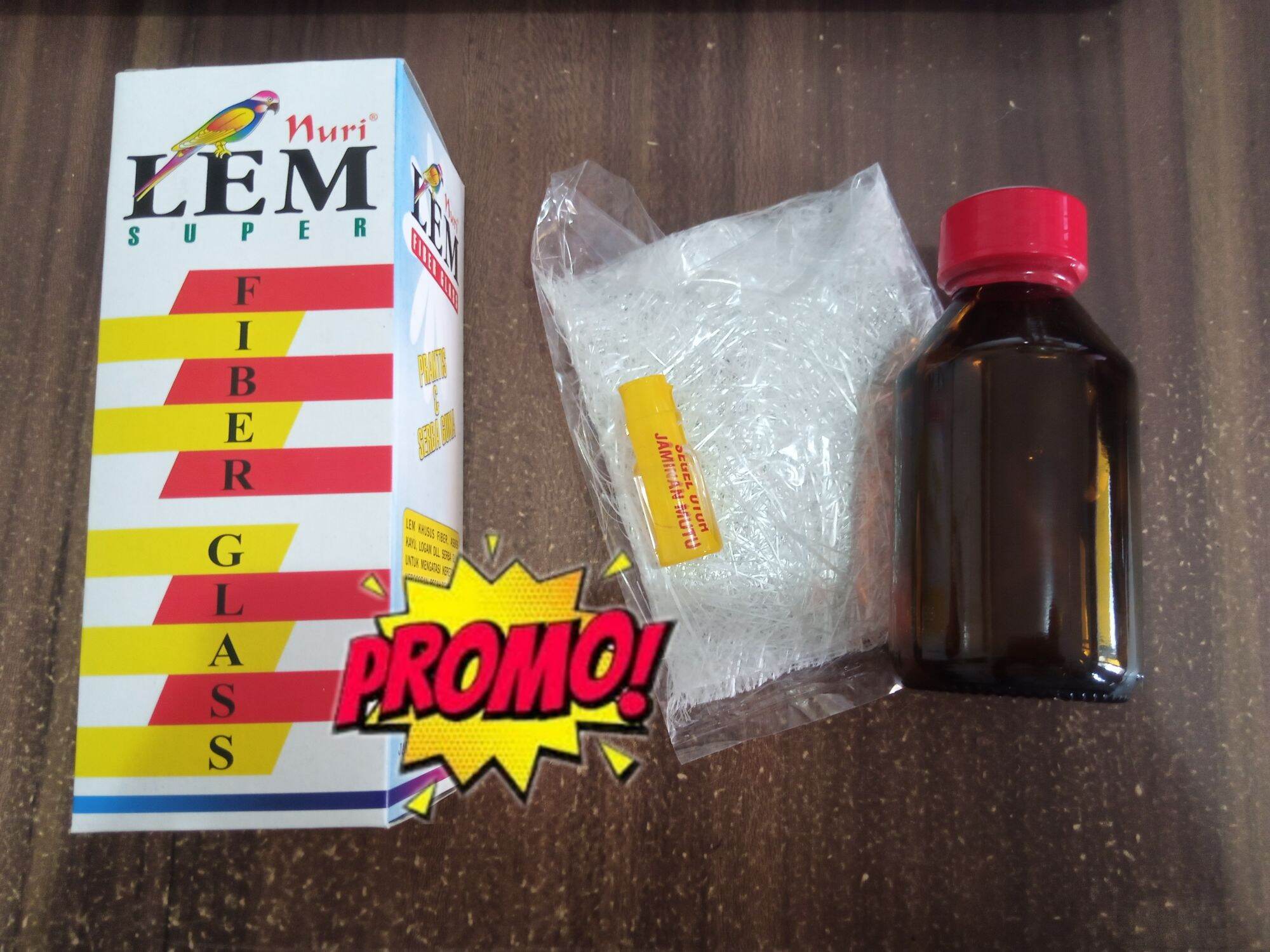 LEM FIBER + PENGERASNYA MERK NURI LEM FIBER GLASS NURI LEM NURI ...