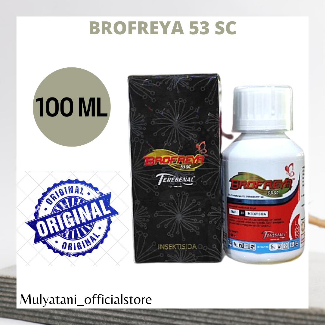 Brofreya 53 SC Insektisida 100 ML Original Pembasmi Ulat Pada Tanaman ...