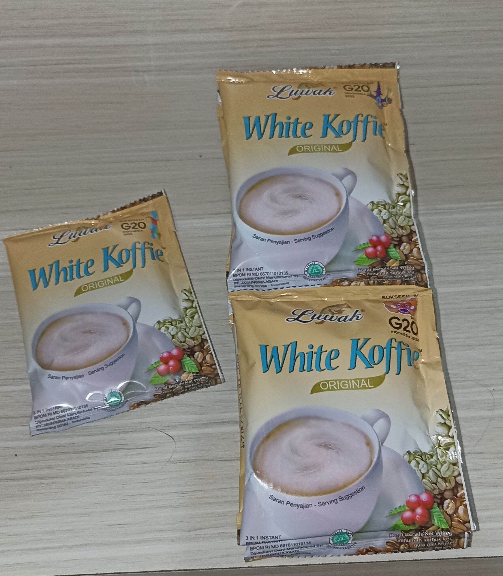 KOPI Luwak white coffie 3in1 | Lazada Indonesia