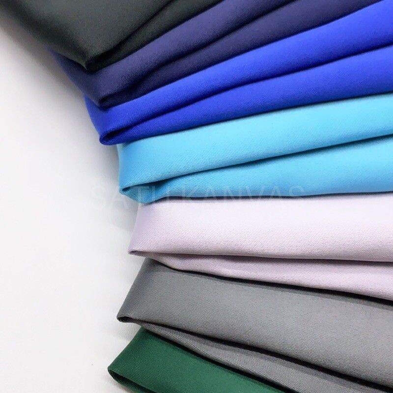 Kain Satin Velvet / Kain Satin / kain puring/kain lapisan | Lazada ...
