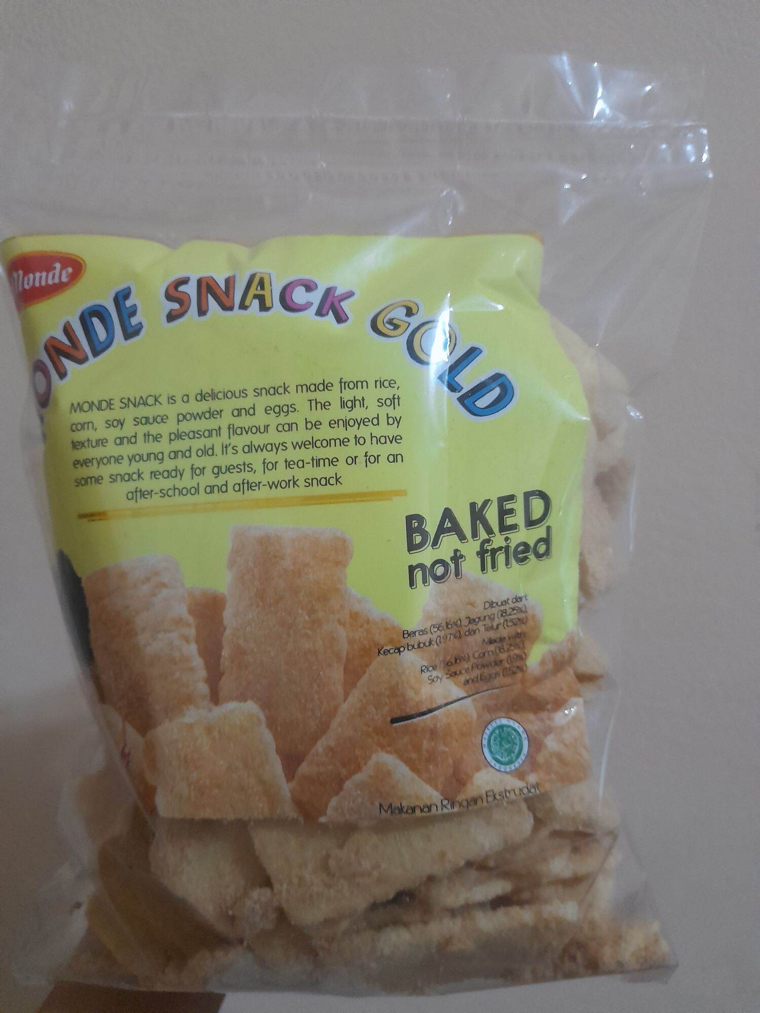SNACK KILOAN MONDE SERENA SNACK GOLD 250GR | Lazada Indonesia