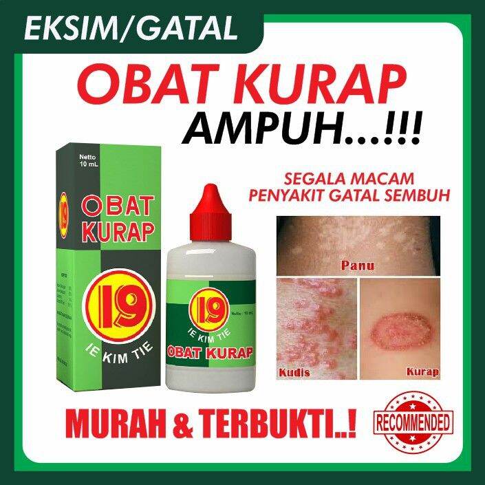 Obat Kurap Air Cair Cap 19 10ml IE KIM TIE | Lazada Indonesia