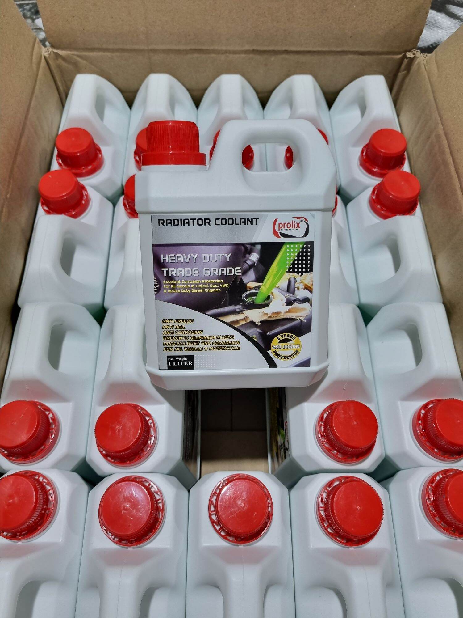 Cairan Air Pendingin Radiator Coolant Hijau Motor Mobil 1L 1 L Liter ...