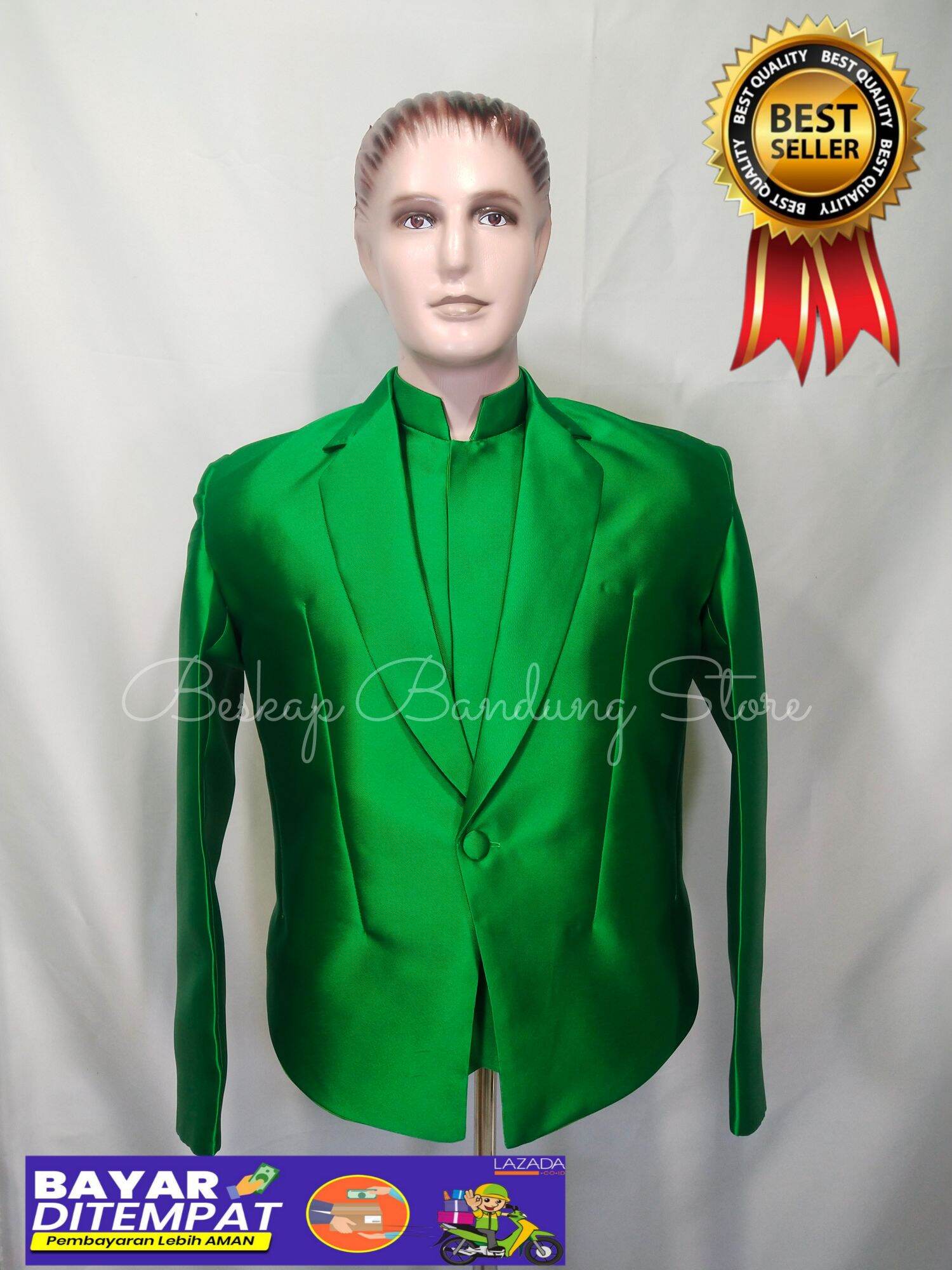 Jas model terbaru jas Resmi adat jawa 1set jas + rompi | Lazada Indonesia