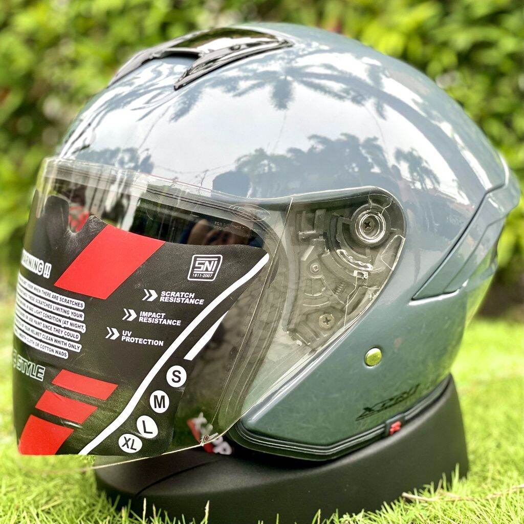 HELM R-SIX OPTIMUS PULL WARNA ORIGINAL | Lazada Indonesia