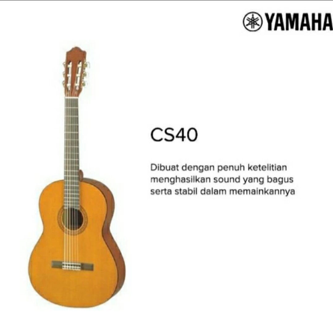 gitar classic yamaha cs40 klasik yamaha cs 40 | Lazada Indonesia