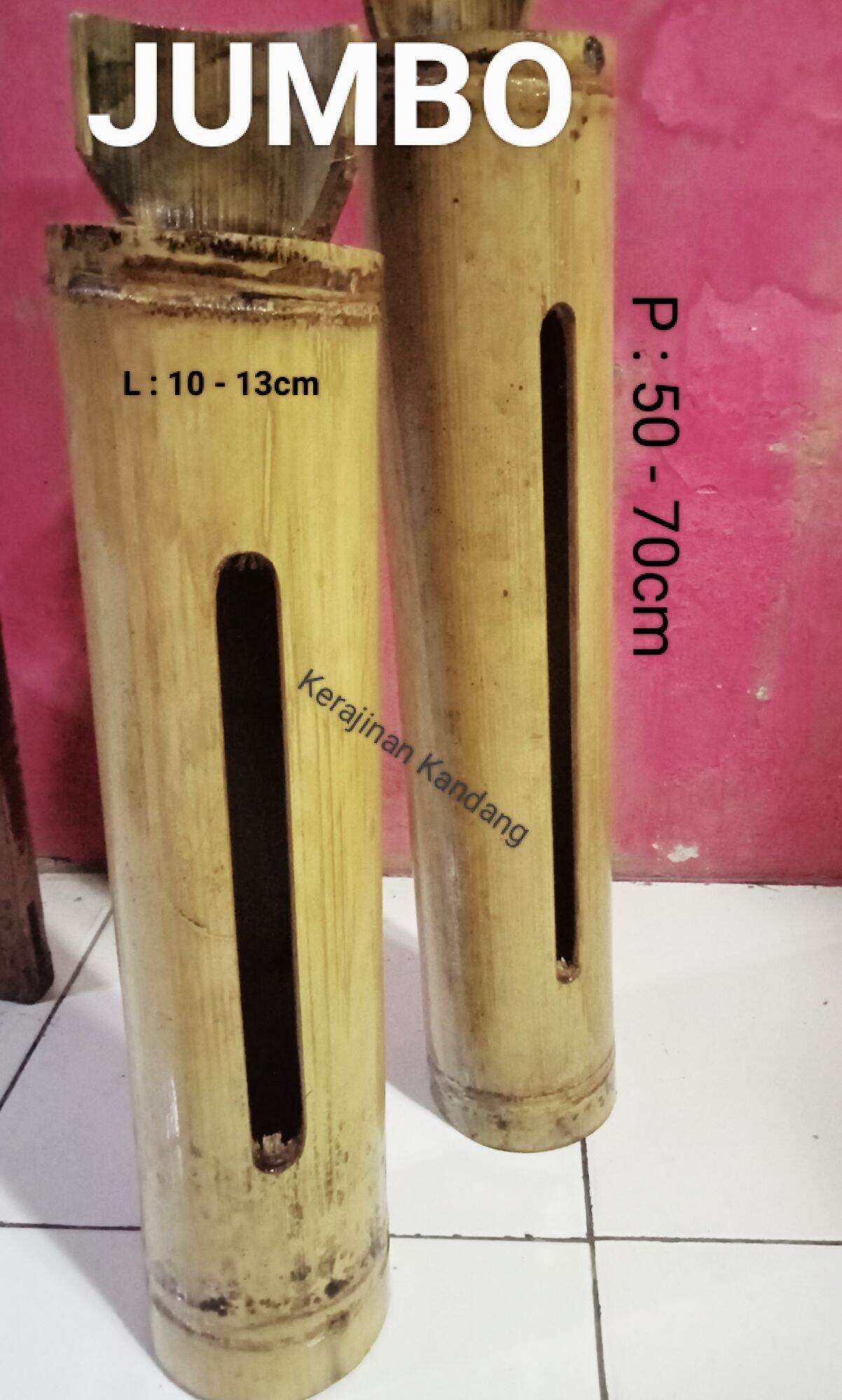 KENTONGAN SISKAMLING POS RONDA, Ukuran Jumbo dari Bambu | Lazada Indonesia