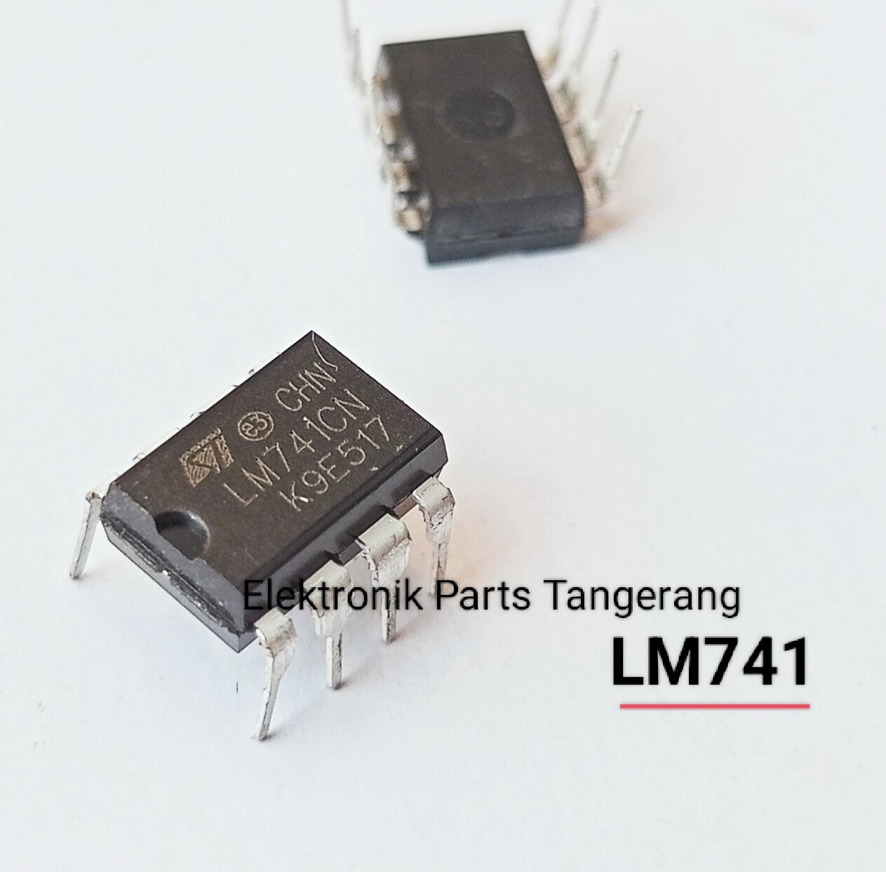 IC LM741 ST ASLI IC LM741CN ORIGINAL TRANSISTOR LM741 IC LM 741 IC LM ...