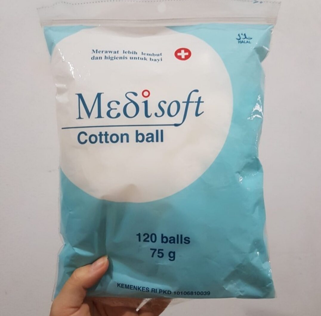 MEDISOFT COTTON BALL ISI 120 KAPAS AMAN UNTUK BAYI | Lazada Indonesia