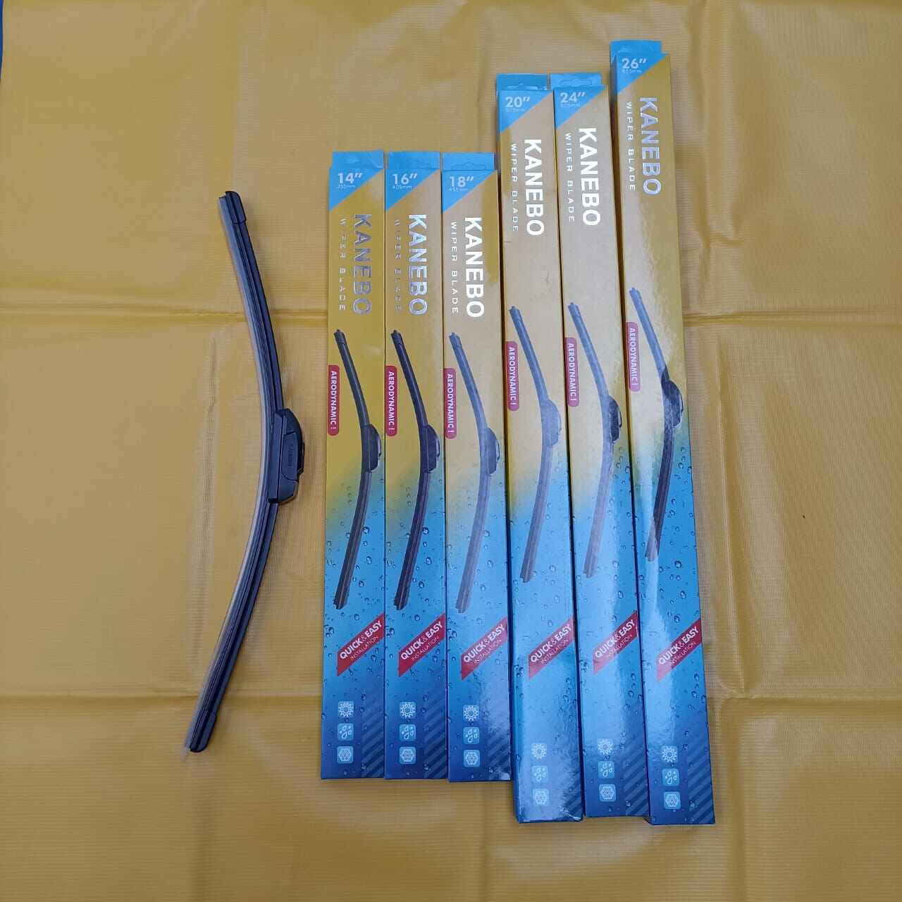 Wiper model pisang merk kanebo hrg bijian | Lazada Indonesia