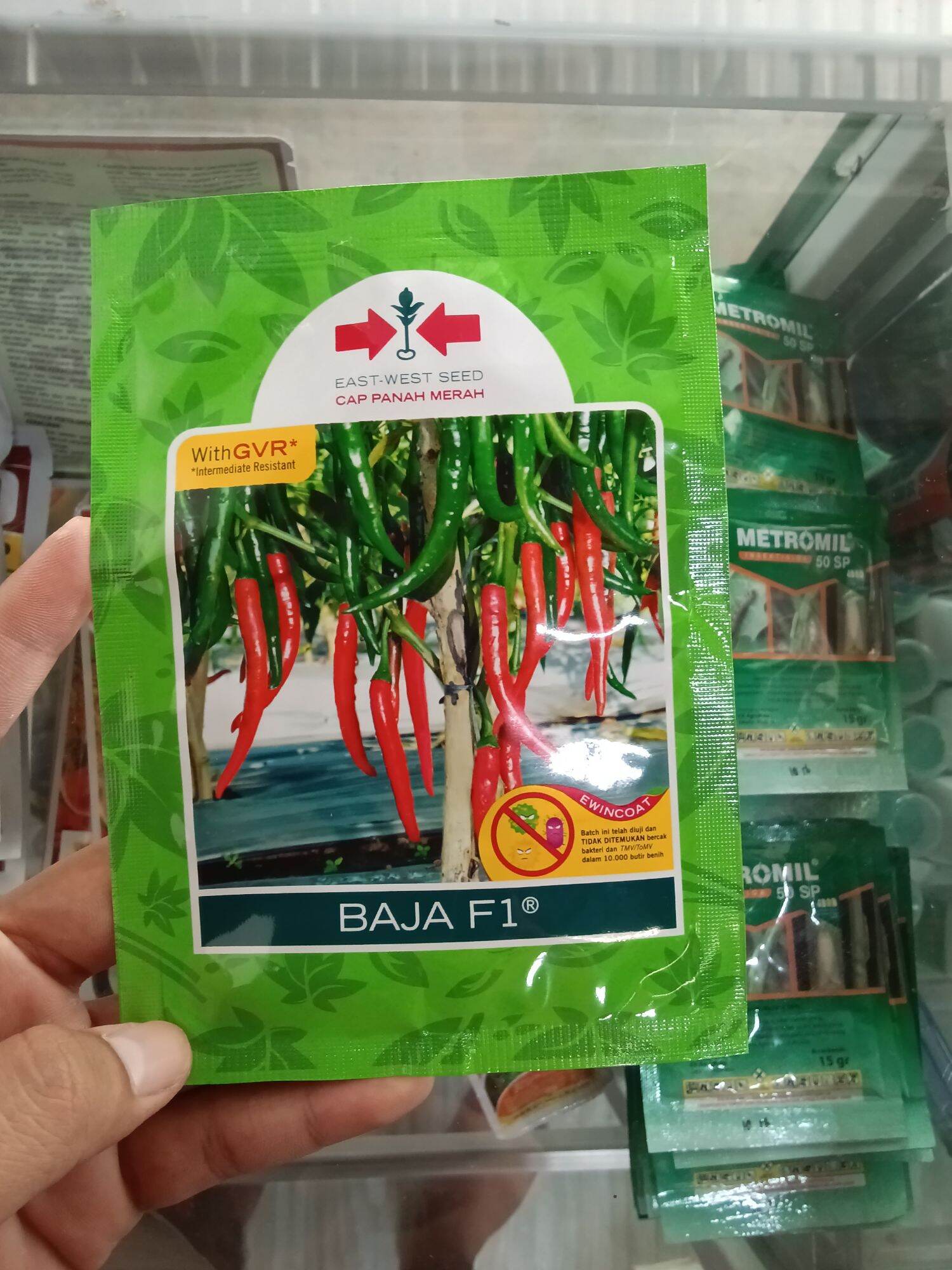 Benih Cabai Baja F1 isi 1.500 Butir Exp. 03-2025 Anti Virus Original ...