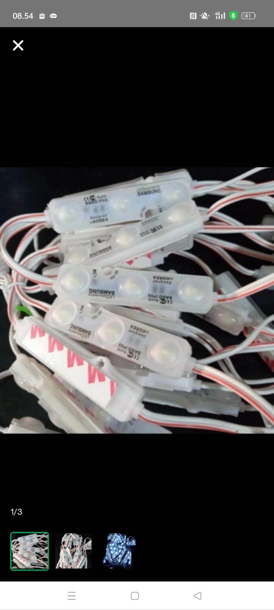 LED Modul DC 12V Samsung SASO 1.5w 3mata warna putih | Lazada Indonesia
