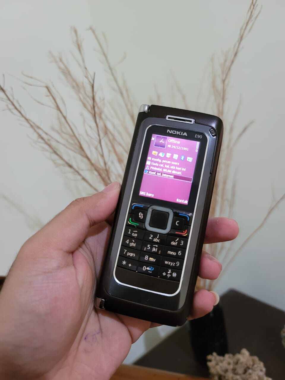 Nokia E90 communicator hp jadul anti sadap original mulus | Lazada ...