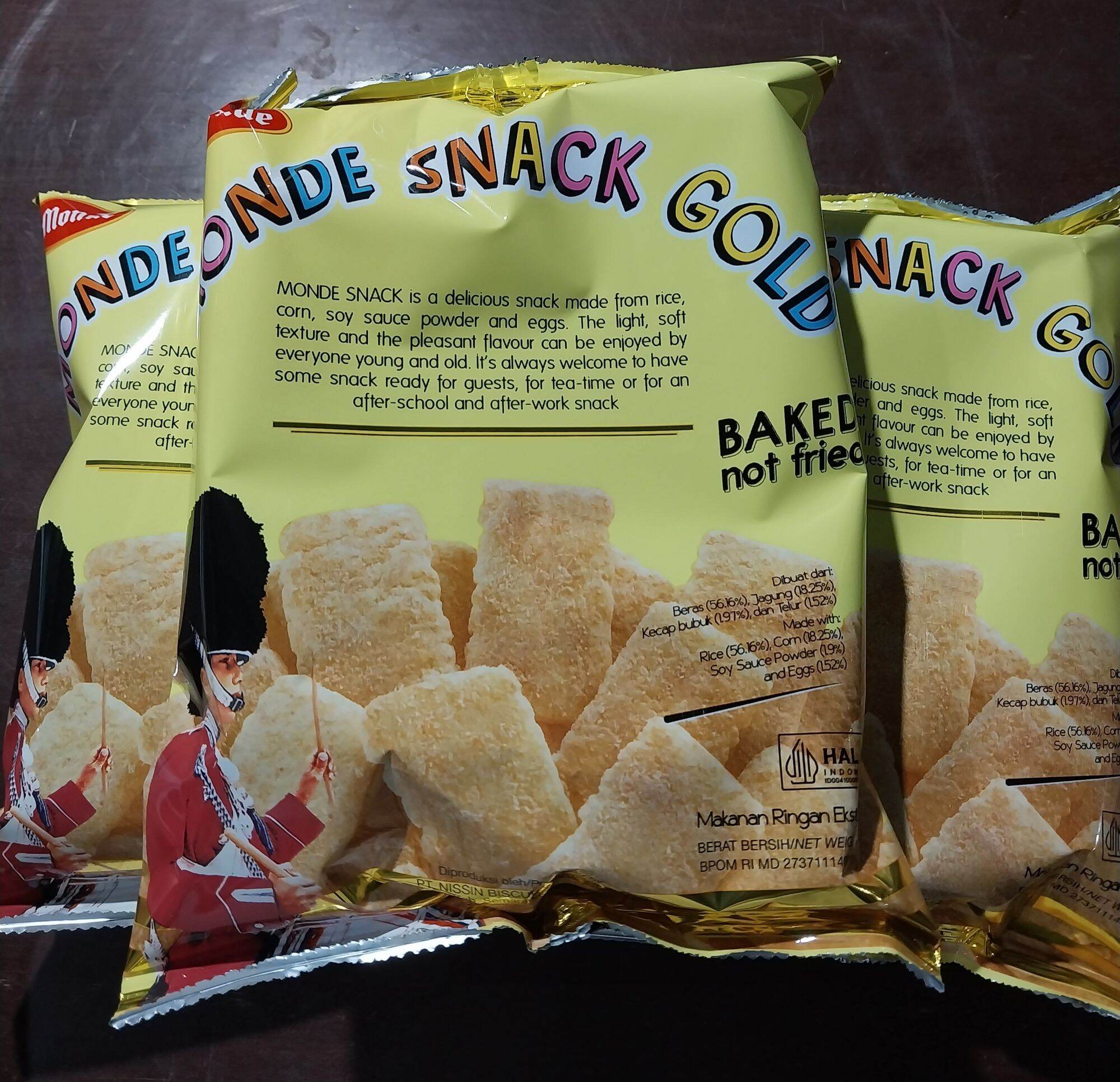 MONDE SNACK GOLD 60 GRM | Lazada Indonesia