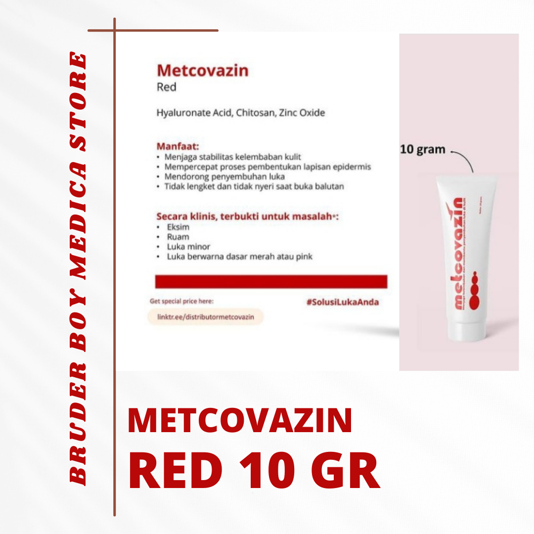 Metcovazin RED 10 gr | Lazada Indonesia