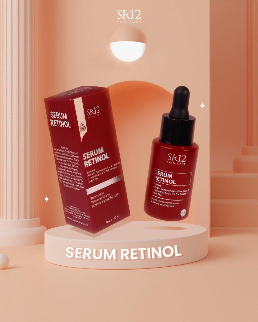 RETINOL SERUM SR12/ Serum Retinol | Lazada Indonesia