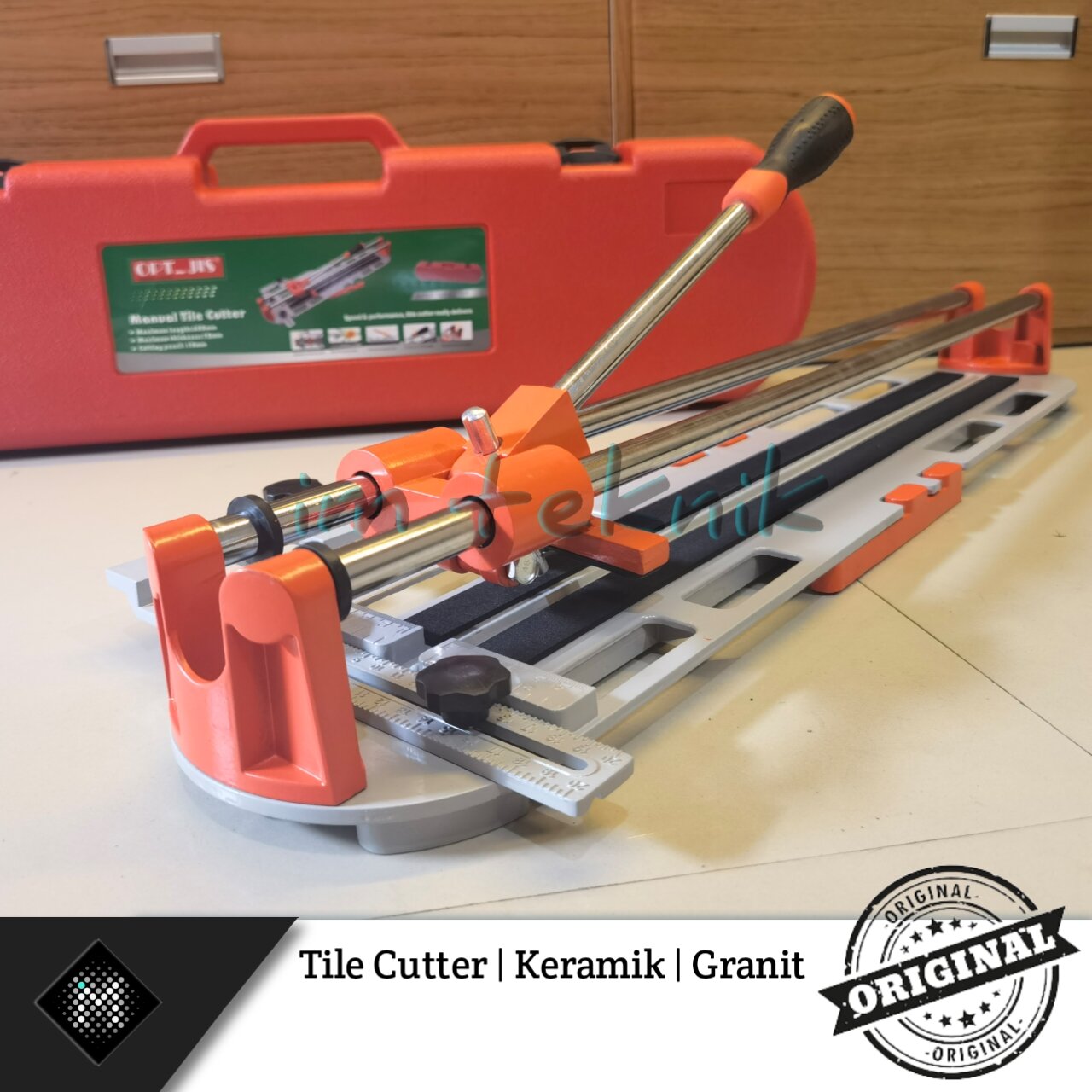 OPT tile cutter granite 60 cm Alat pemotong keramik dan geranit model ...