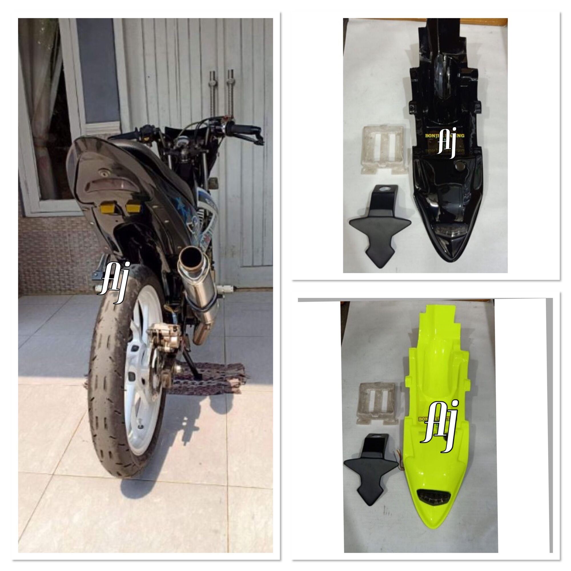 undertail Satria Fu lama Fu CBU Fu barong FU PASCLIEF bahan fiber tebal ...