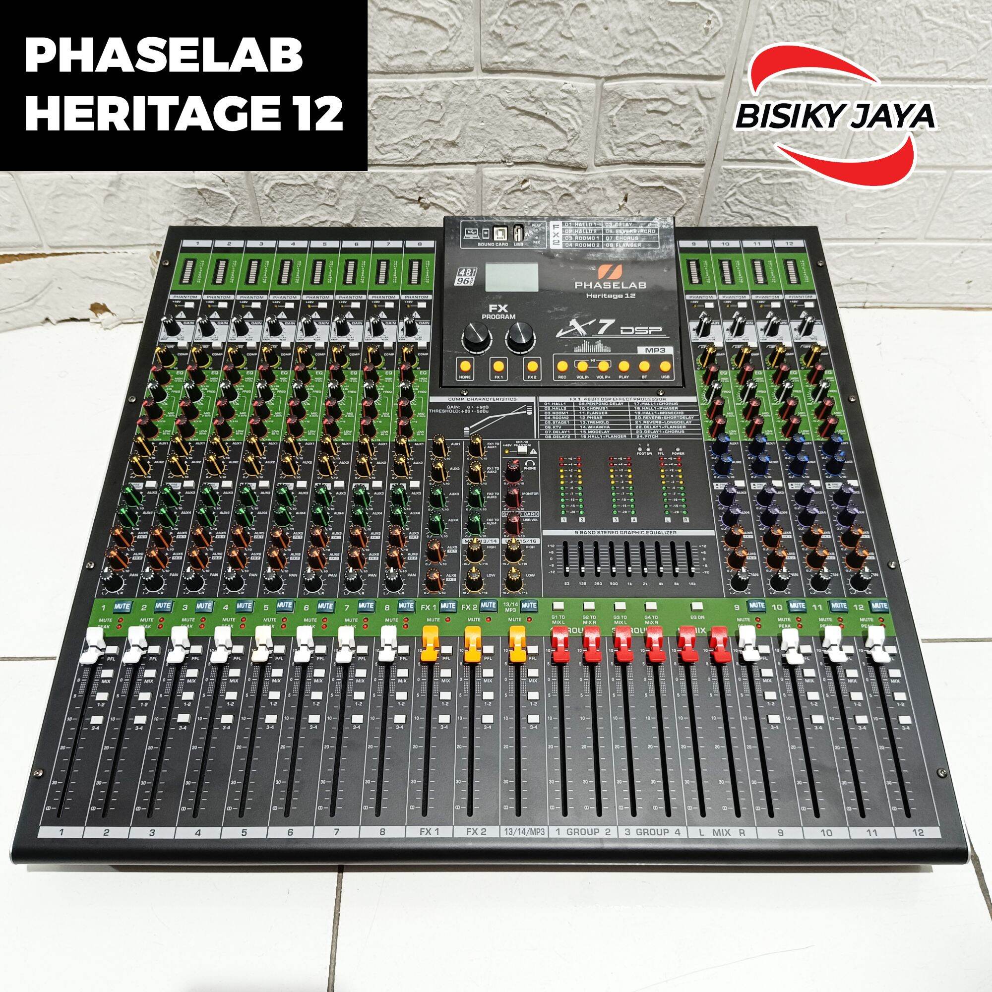 Mixer Audio 12 channel Phaselab Heritage 12 Original Phaselab Heritage ...