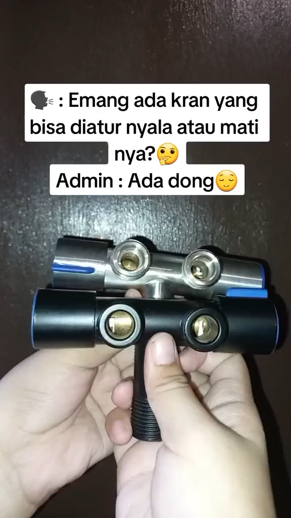 Stop Kran Stainless steel 2 on/off 1/2 inch Stop Kran Cabang Shower ...