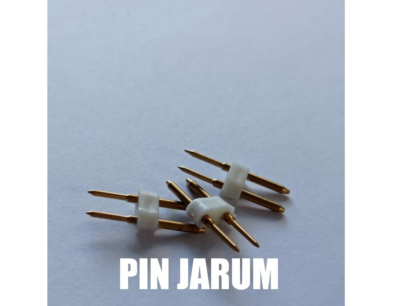 Pin Jarum 2 Kaki Khusus Lampu Strip Selang LED / Lampu Neon Flex ...