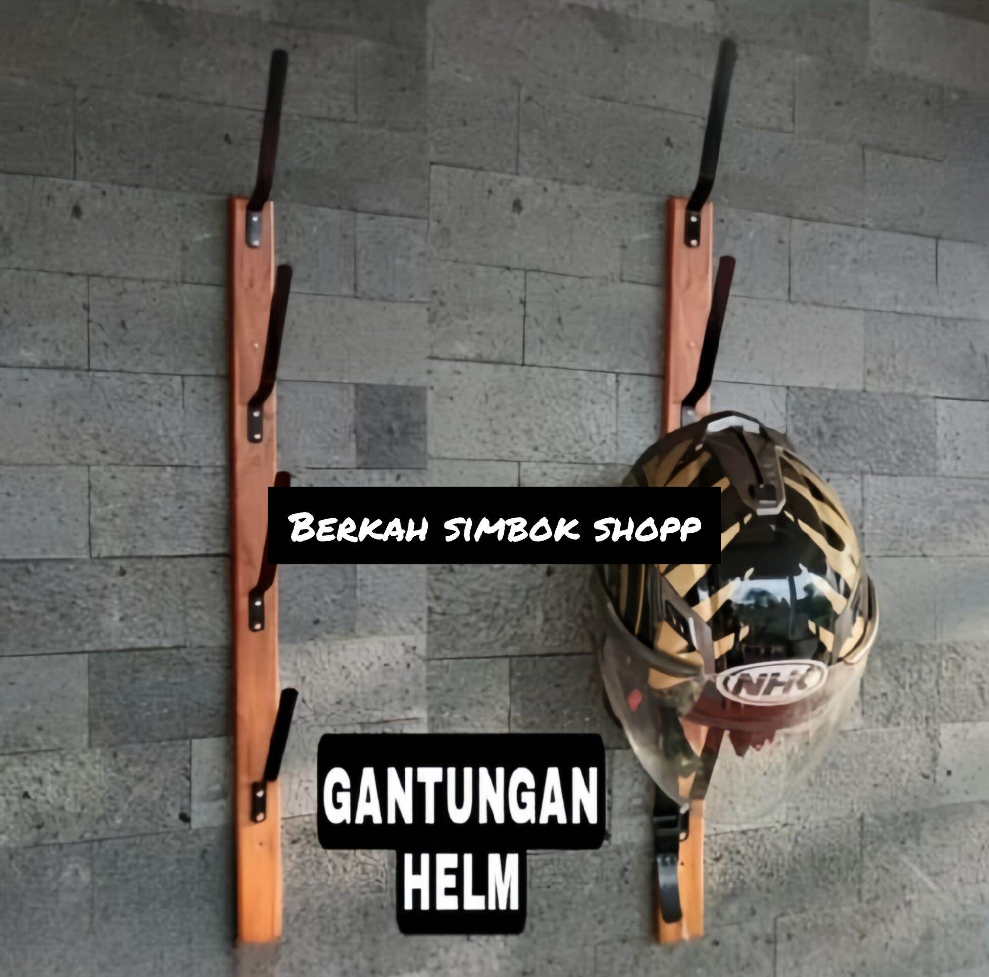 Rak Helm Dinding / Rak Helm Gantung Dinding | Lazada Indonesia