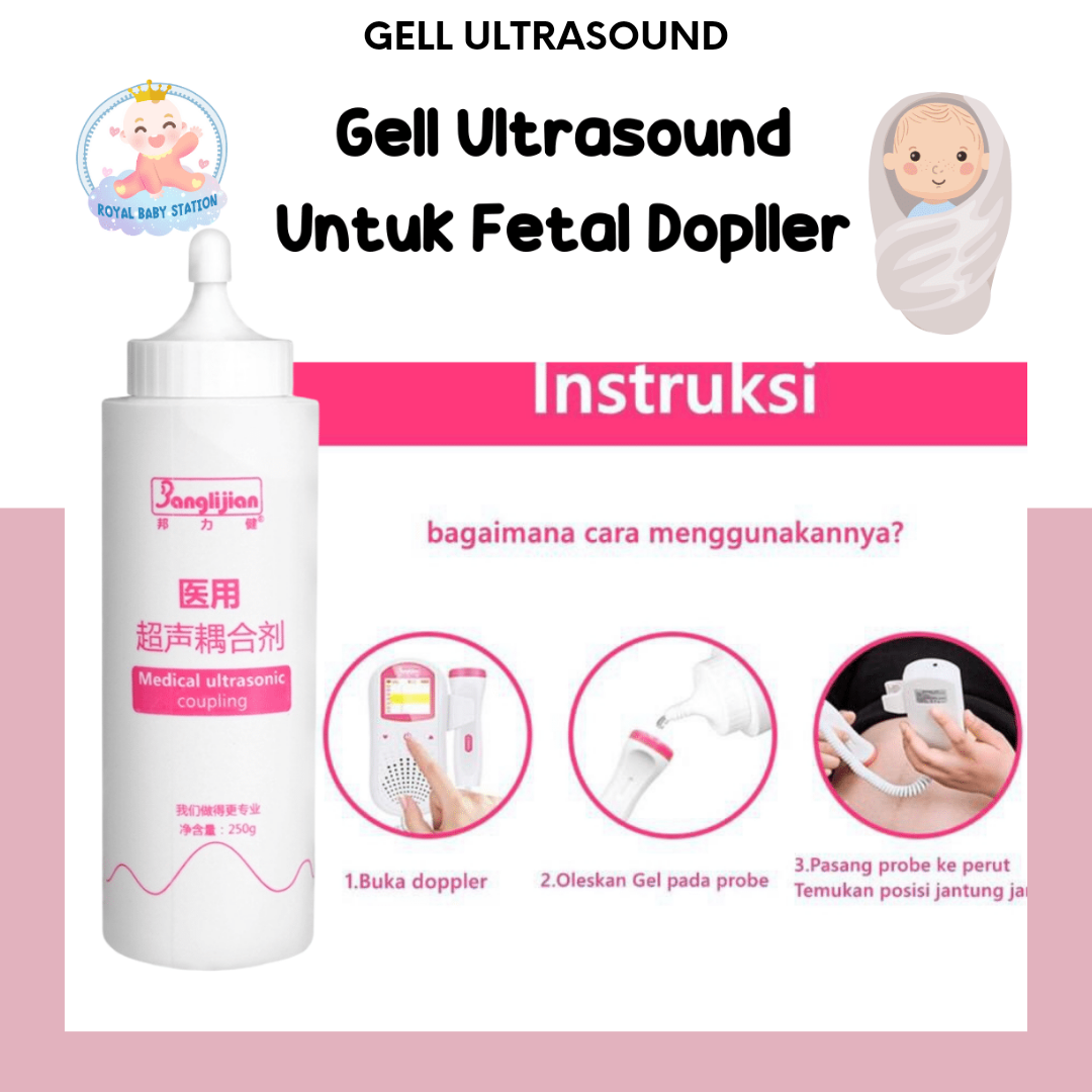 Gell Ultrasound Fetal Doppler 250ml USG kesehatan | Lazada Indonesia