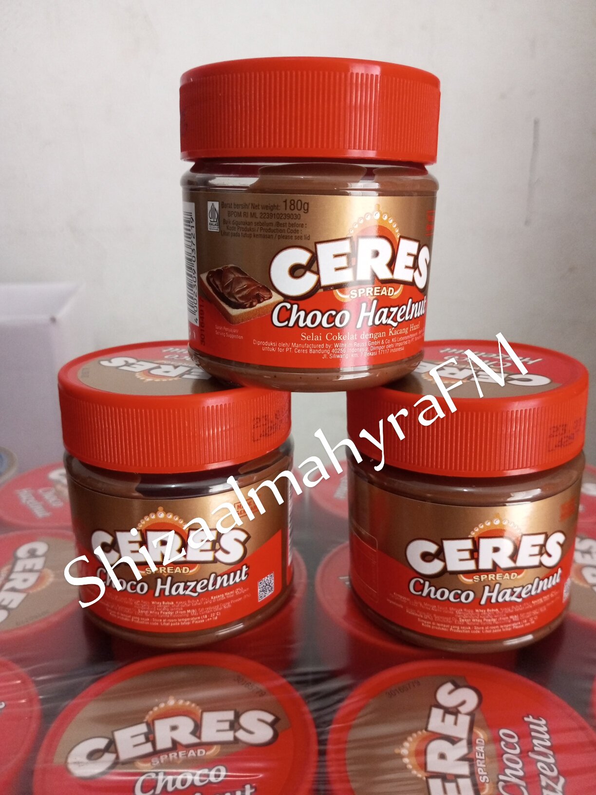Ceres Spread Choco Hazelnut Milk 180gr Halal MUI | Lazada Indonesia
