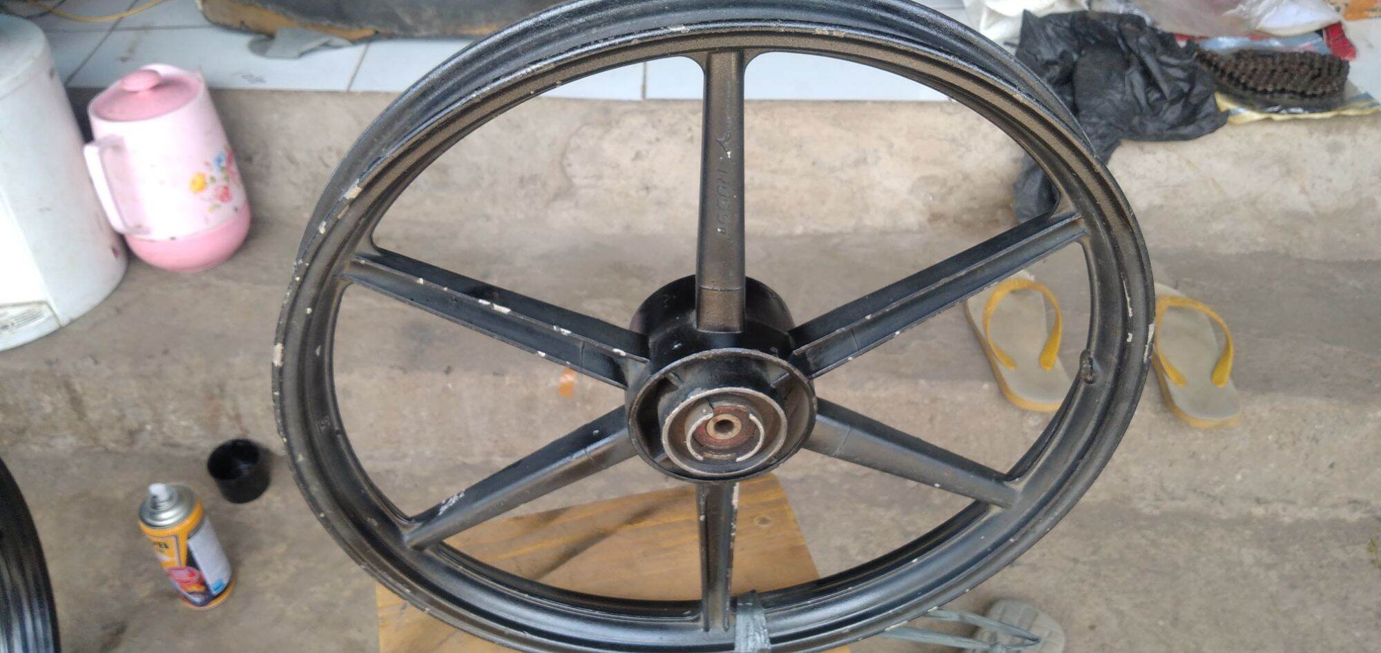 PELEK RACING DEPAN BEKAS MOTOR YAMAHA VEGA NEW MERK CONRAD | Lazada ...