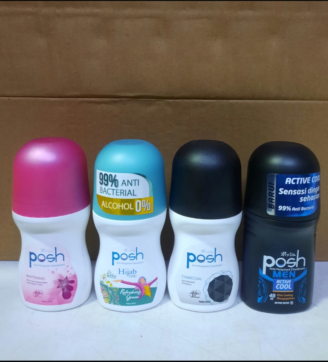 Posh Deodorant Roll On 50ML 100% Original | Lazada Indonesia